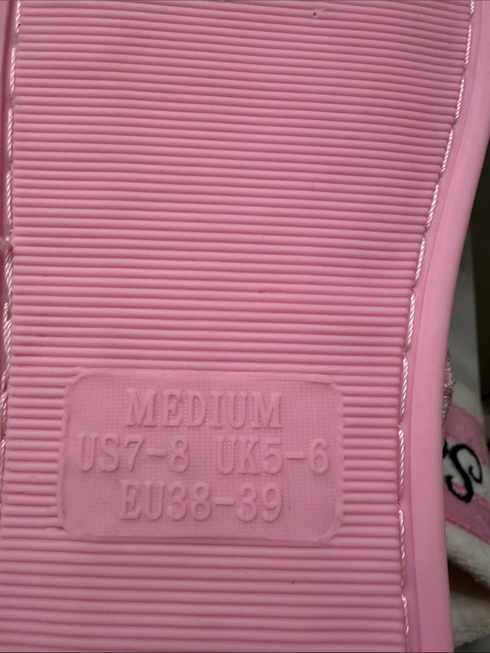 Source Unknown | Shoes | Nwot Pink Salty Crab Slide Slippers Size 78 ...